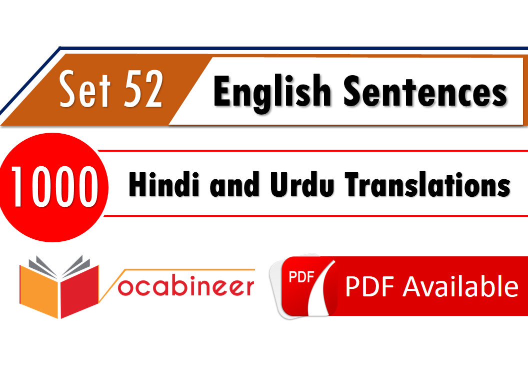 English Simple Sentences Set 52 Sentences For Daily Use English Simple Sentences Set 52 Sentences For Daily Use