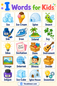 Words That Start with I | 666 English Words and their Meanings