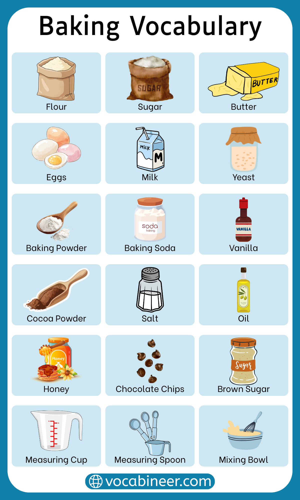 100+ Bakery Items Names List with their Pictures
