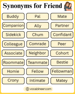 Synonyms For Friend: 100+ Other Words For Friend in English