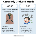 Loose vs Lose Meaning: Difference and Usage in English