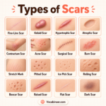 Types of Scars: 40 Scar Names with Pictures